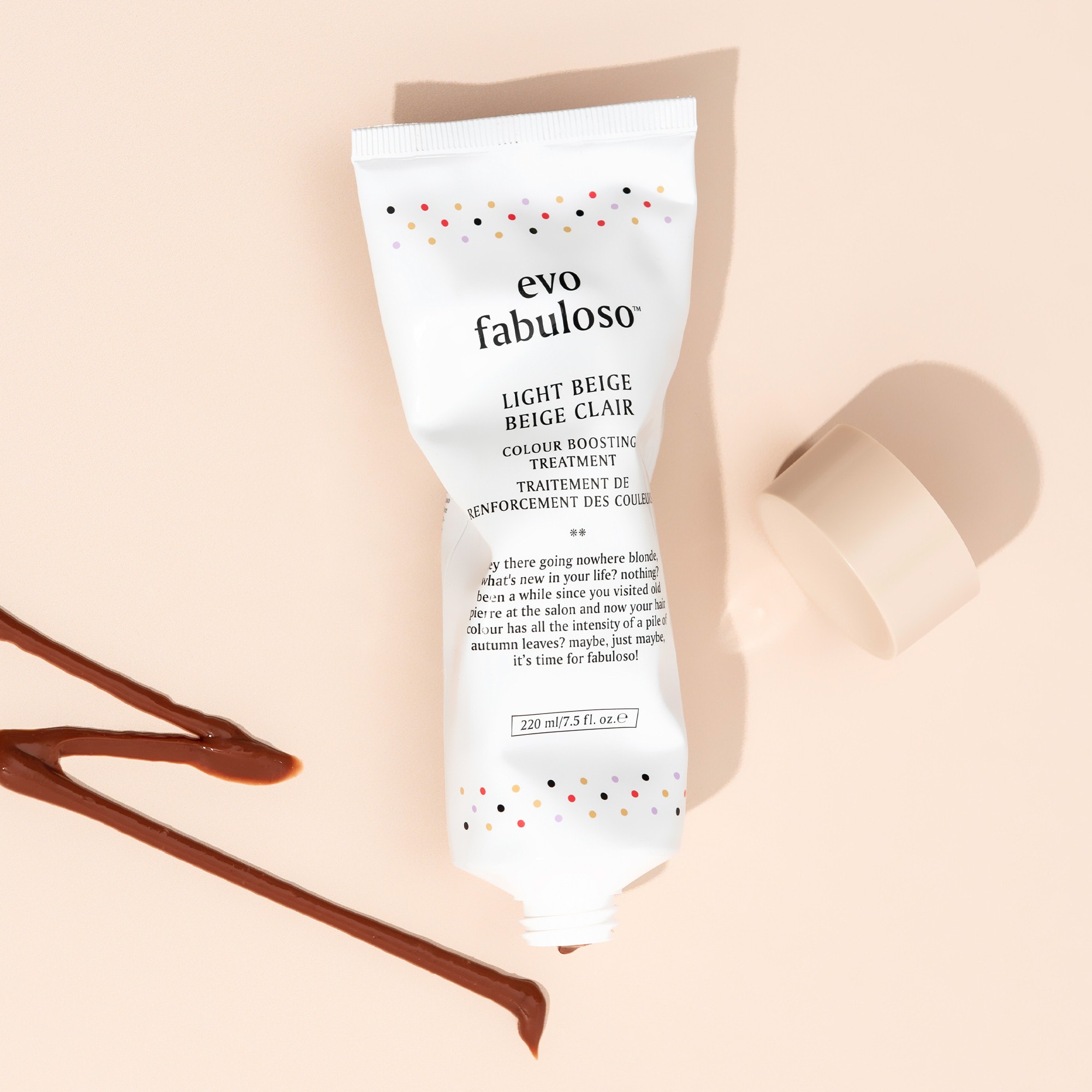 EVO Fabuloso Light Beige Colour Boosting Treatment 220ml - Yovanka Loria